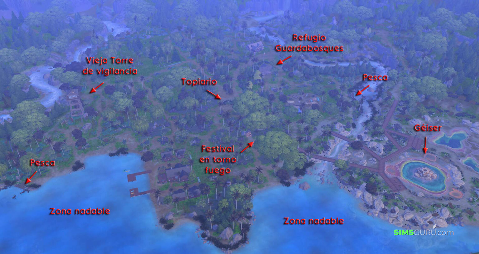 ¡A la aventura! (Guía I): Gibbi Point y sus secretos - Simsguru